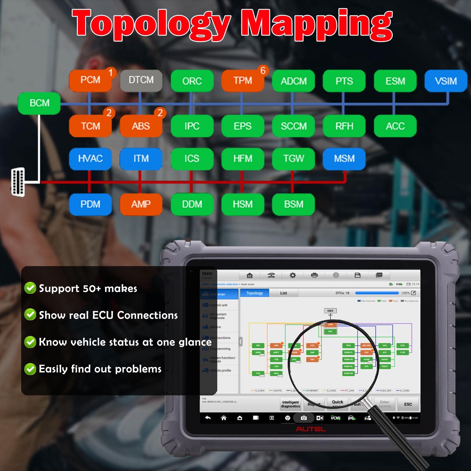 Mua Autel MaxiSYS Ultra EV, 2024 Top Autel Scanner, 40+ Functiton High ...