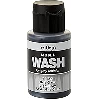 Amazon.com: Vallejo Light Grey Wash, 35ml : Arts, Crafts & Sewing