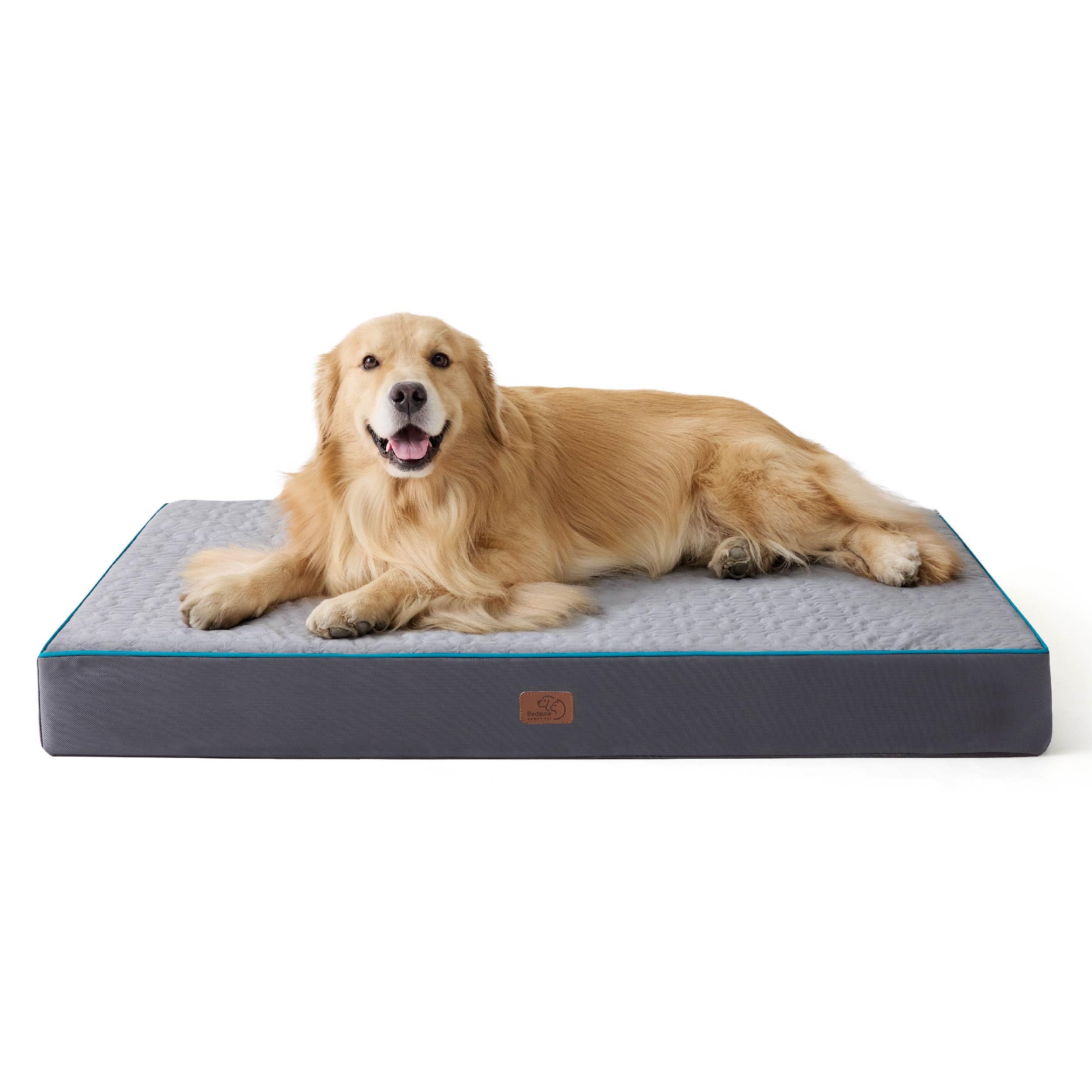 Bedsure Orthopedic Dog Bed for Extra Large Dogs - 2-Layer Thick Memory ...