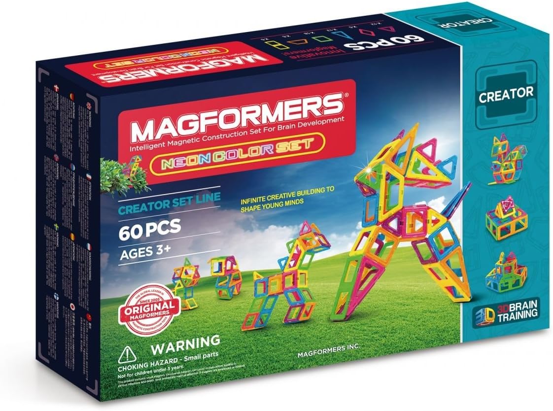 Magformers Neon Set: Amazon.co.uk: Toys & Games