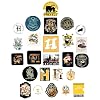 Harry Potter Hufflepuff Hogwarts House Vinyl Sticker Decal Pack, 60 ...