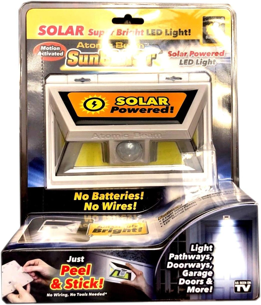 Atomic Beam SunBlast Original Solar Powered LED Motion Activated ...