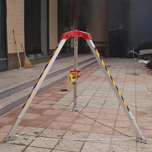 NEIDE Confined Space Tripod Kit 7ft Bracket & 1800IBS winch, Industrial ...