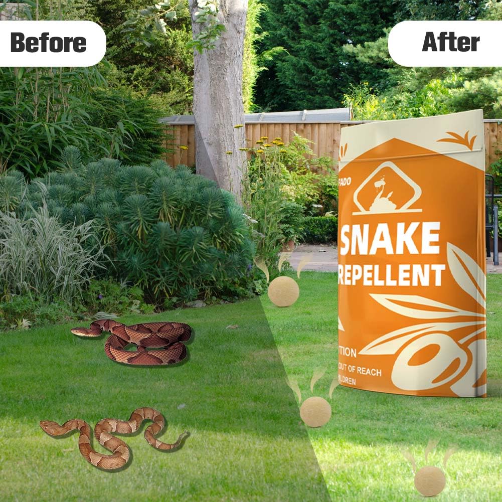 Pufado Snake Repellent For Yard Powerful, Keep Snake Away Repellent For ...