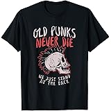 Amazon.com: Punk Rocker 80s Design With Make America Punk Again Flag T ...