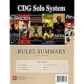 Amazon.com: GMT Games CDG Solo System Pack #2 : Toys & Games