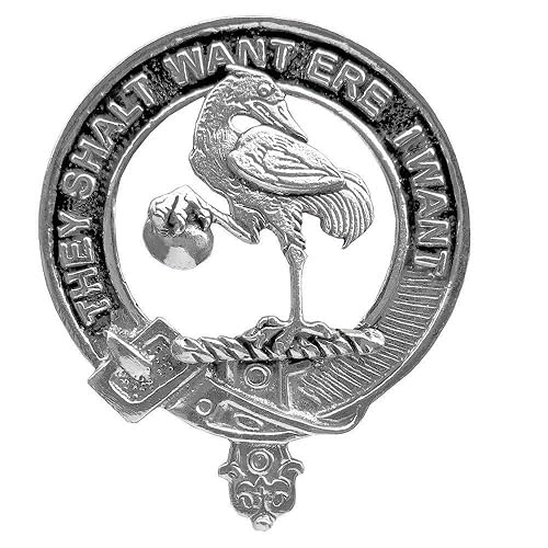 Amazon.com: Cranston Clan Crest Scottish Cap Badge: Handmade