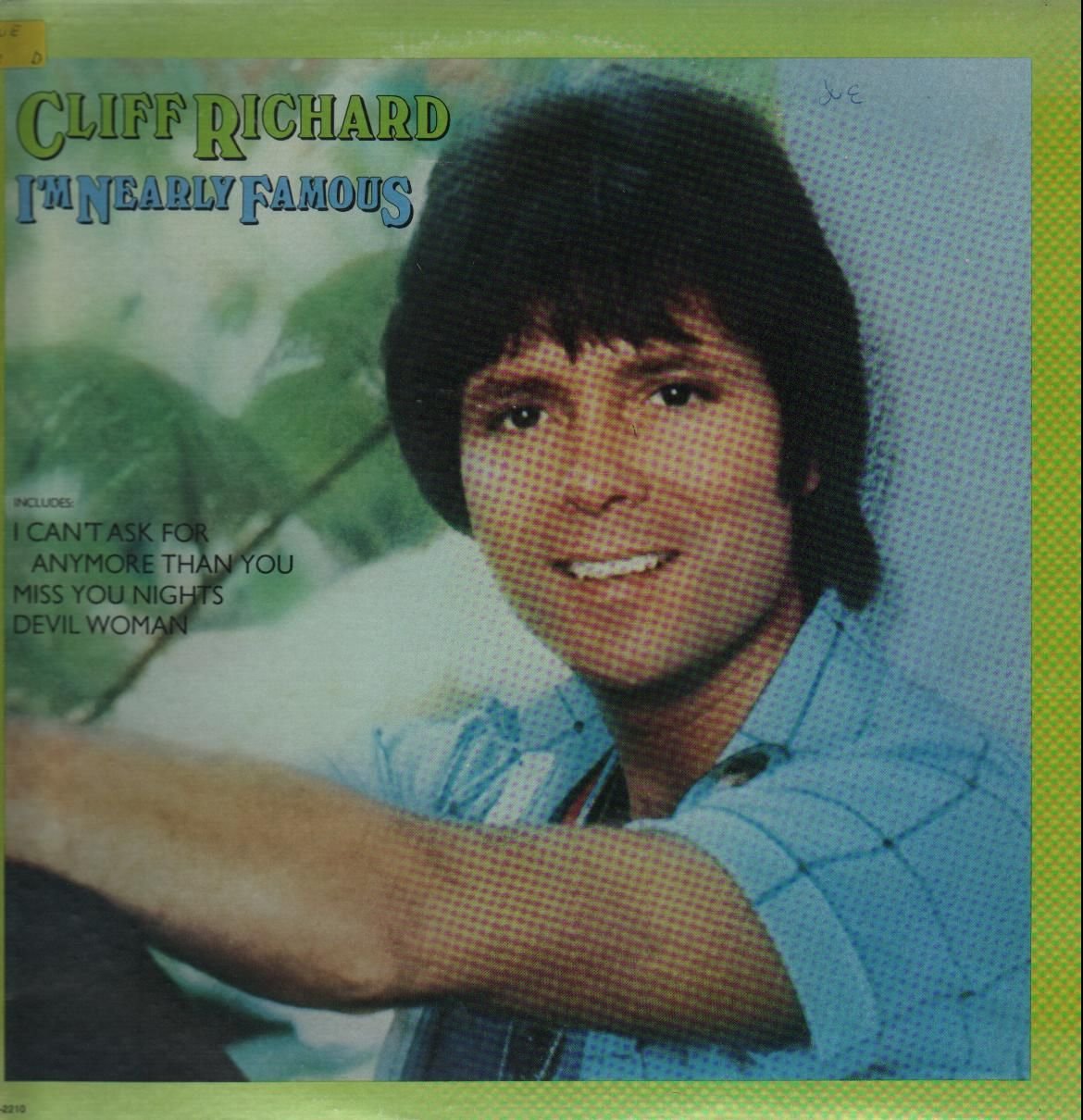 Cliff Richard - Cliff Richard | I'm Nearly Famous | LP | Vinyl Record ...