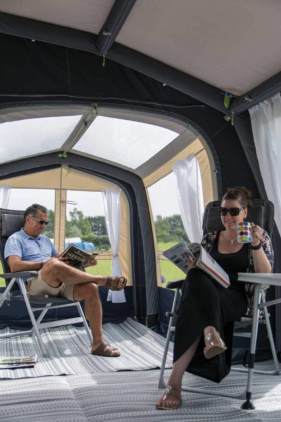 Kampa Classic Expert Caravan Awning Inflatable Conservatory Annex ...