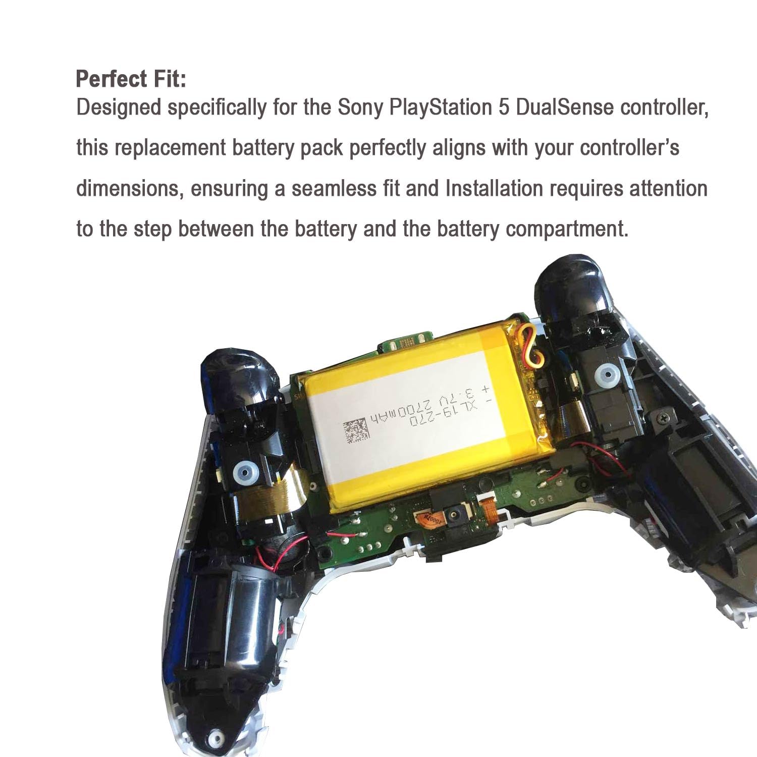 Mua AOLIKES PS5 Controller Battery,3.7v 2700mAh Replacement Battery for ...