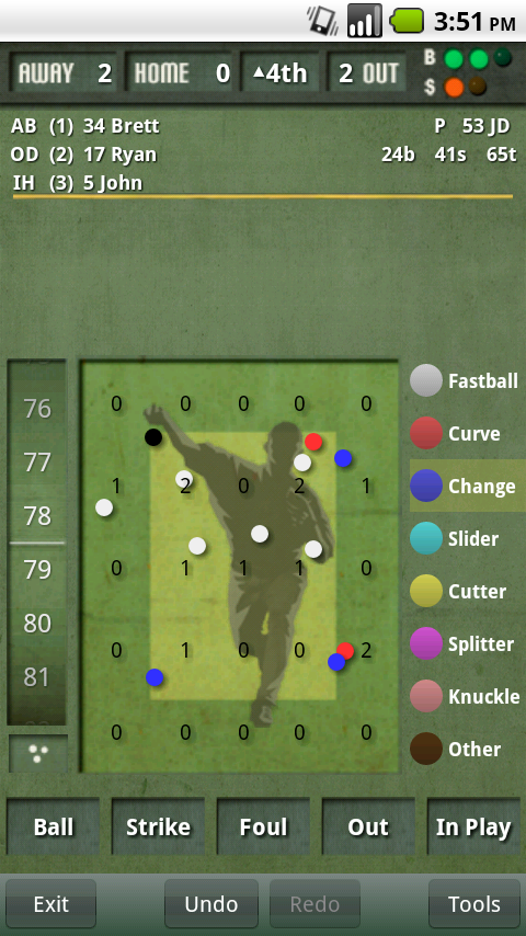 Amazon.com: iScore Baseball / Softball Scorekeeper: Appstore for Android