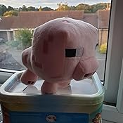 Minecraft 7-inch Baby Pig Soft Toy: Character Options: Amazon.co.uk ...