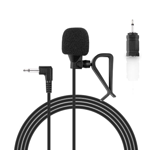 weishan Car Microphone 3.5mm, Car Radio Mic Replacement for Pioneer ...