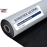 Eurovent Breathable Roof Membrane/Felt - 1.5m x 50m (75 SQ/M) - 120 G ...