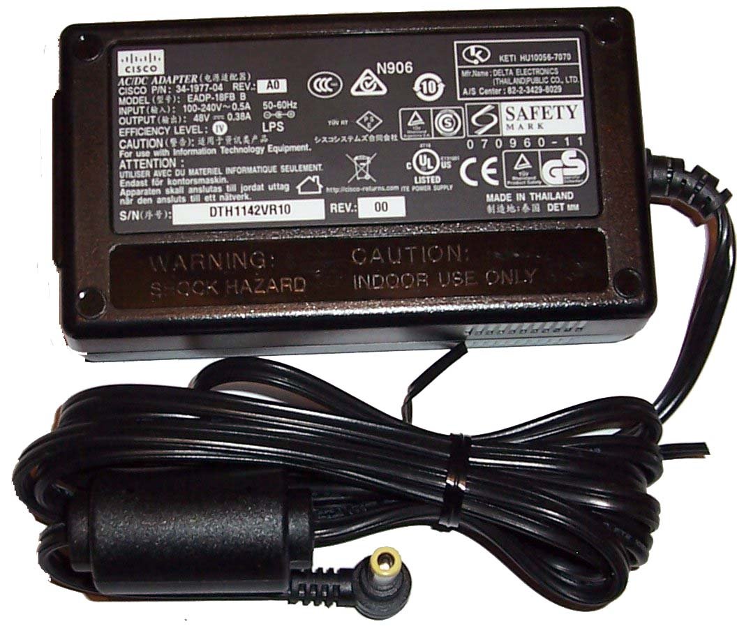 Cisco 34-1977-04 AC Power Adapter 48-volt: Amazon.in: Electronics