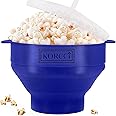 Amazon.com: The Original Korcci Microwaveable Silicone Popcorn Popper, BPA Free Microwave ...
