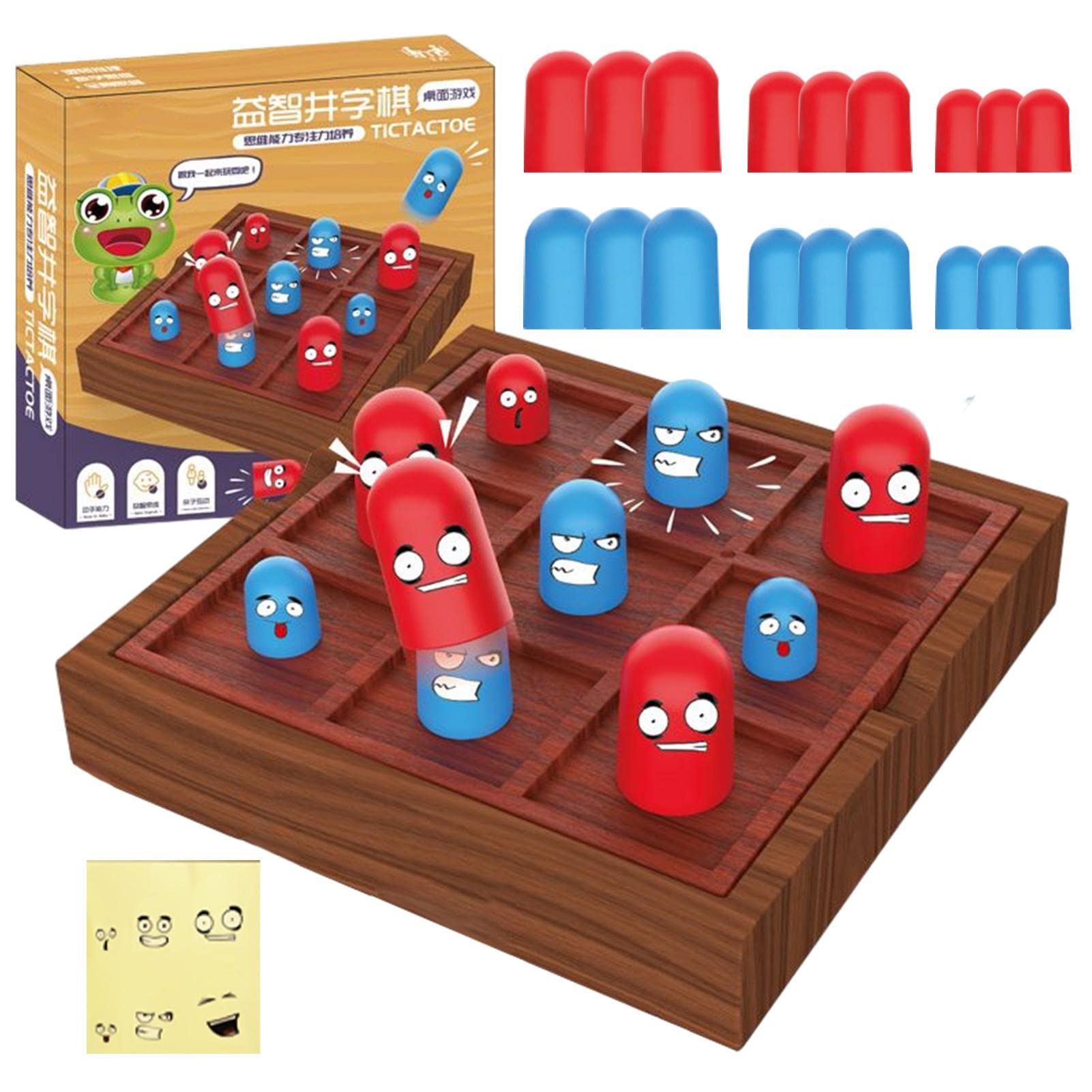 Mua Tic Tac Game, Tic Tac Tac Toe Game, Wooden Board Game, Board Game ...