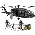 Amazon.com: Click N' Play Toy Helicopter, Army Helicopter Toy, Black ...