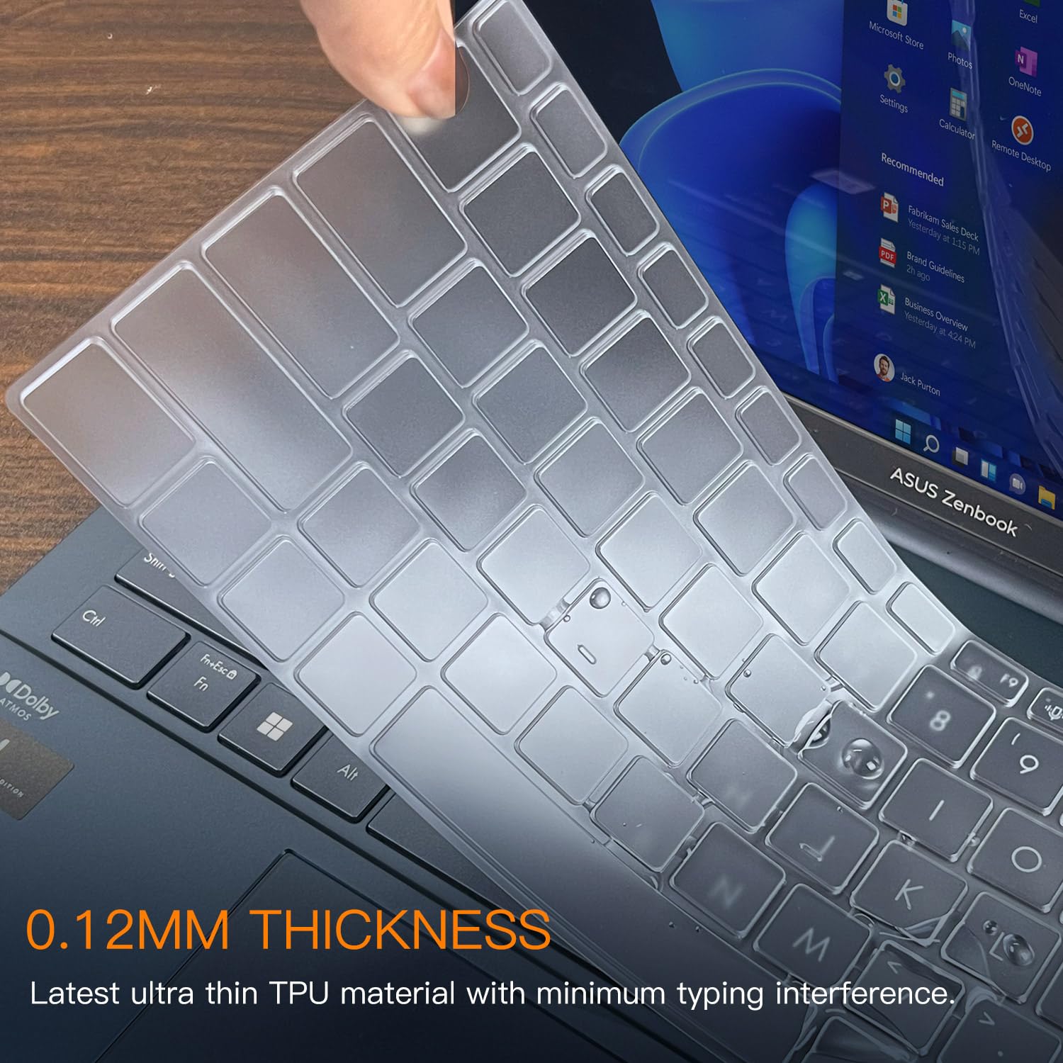 Mua CaseBuy Premium Ultra Thin Keyboard Cover for 2024 2023 14.5" ASUS ...