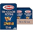 Amazon.com : Barilla Tri-Color Rotini Pasta, 12 oz. Box (Pack of 16 ...