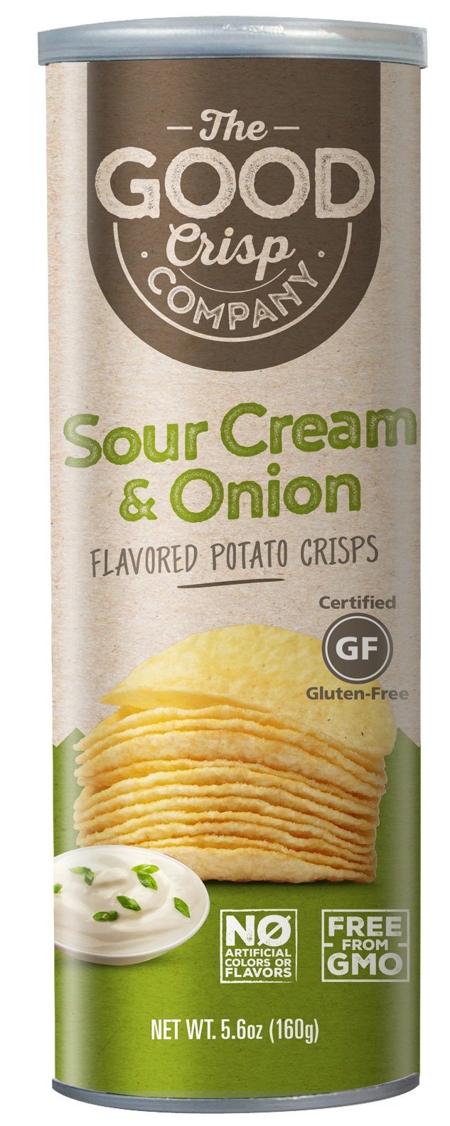 Amazon.com: The Good Crisp Company Original Stacked Chip, 3 Count
