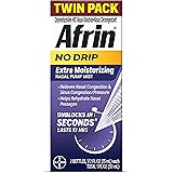 Amazon.com: Afrin No Drip Extra Moisturizing 12 Hour Nasal Congestion ...