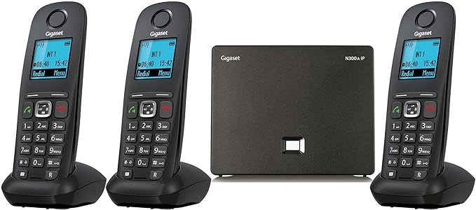 Gigaset A540 IP Voip DECT Dual Cordless Phone (liGO Bundle) (Trio ...