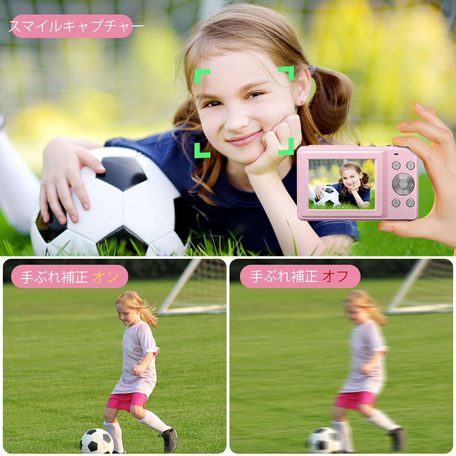 Mua Rosdeca Digital Camera, 44 Megapixels, 1080P, Kids Camera ...