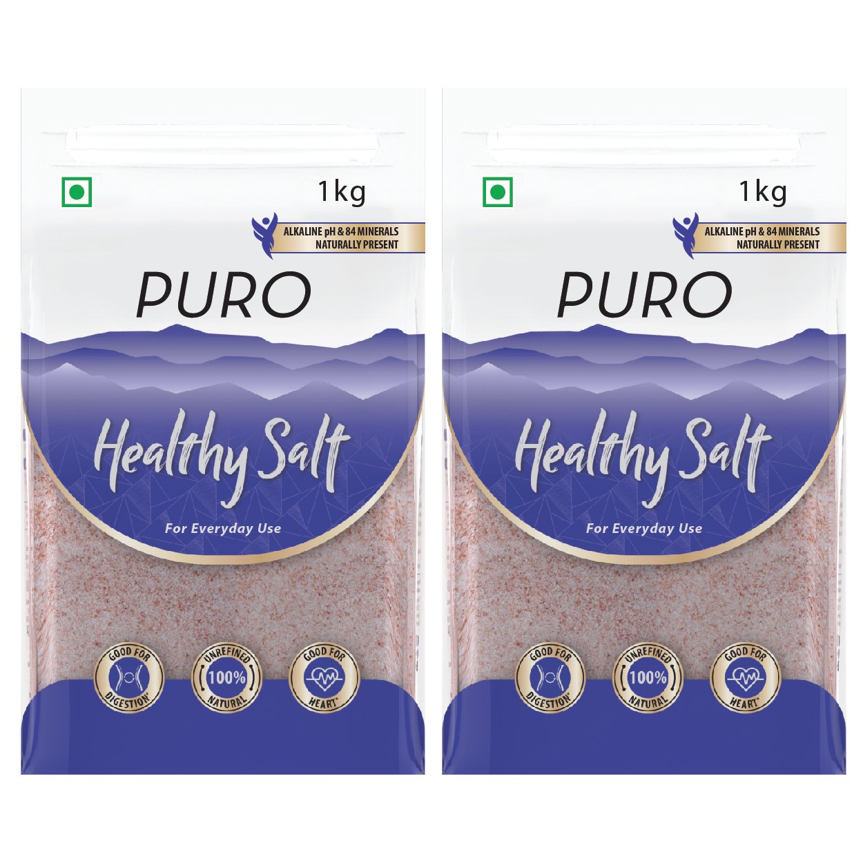 Puro Healthy Salt, 1kg (Pack of 2): Amazon.in: Grocery & Gourmet Foods