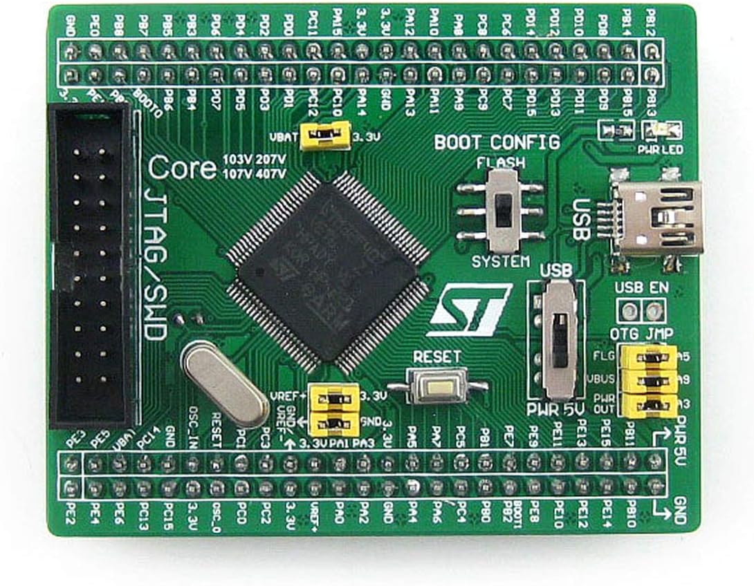 Amazon.com: waveshare STM32 Core Board STM32F407VET6 STM32F407 ARM Cortex-M4 STM32 Development ...