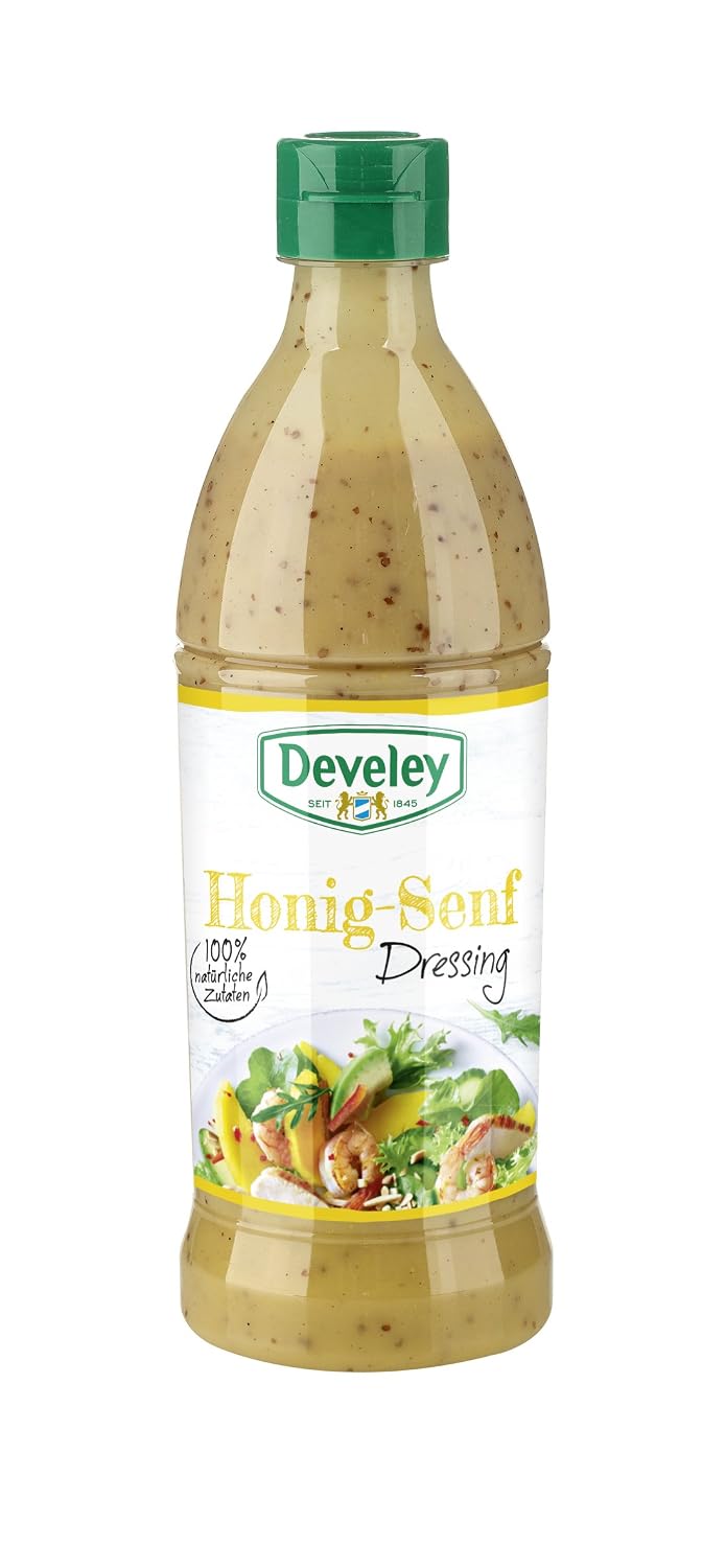 DEVELEY Honig Senf Dressing, 6er Pack (6 x 500 ml): Amazon.de ...