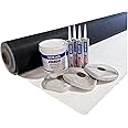 Amazon.com: PVC RV Rubber Roof Kit 45 mil | 9'6'' Wide x 10'-40' Long RV (Camper) Roof Repair ...