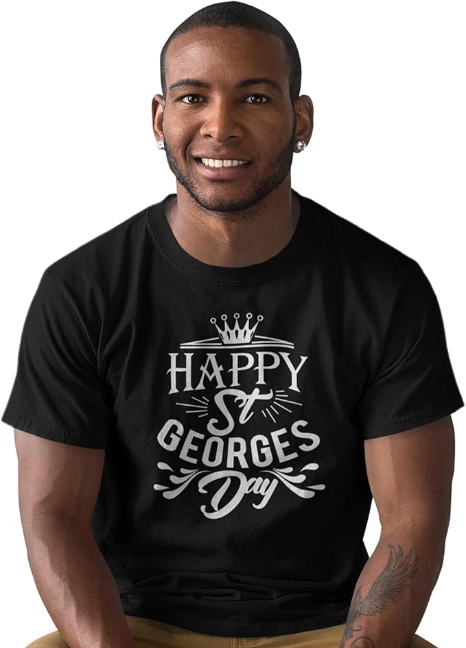 Happy St Georges Day T Shirt - Saint George England Tee Available in ...