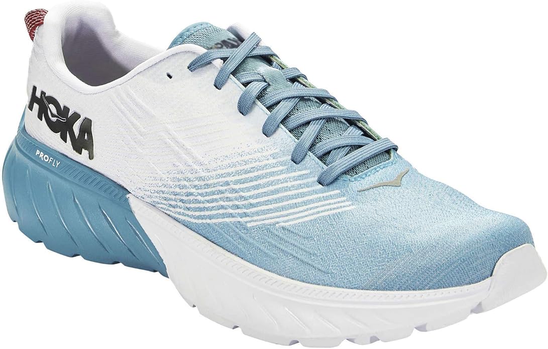 Amazon.com | Hoka One One Mens Mach 3 Textile Synthetic Trainers | Road ...