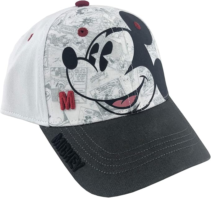 Amazon.com: Disney Mickey Mouse Comic Youth Baseball Cap Hat Snap Back ...