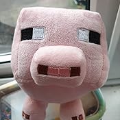 Minecraft 7-inch Baby Pig Soft Toy: Character Options: Amazon.co.uk ...