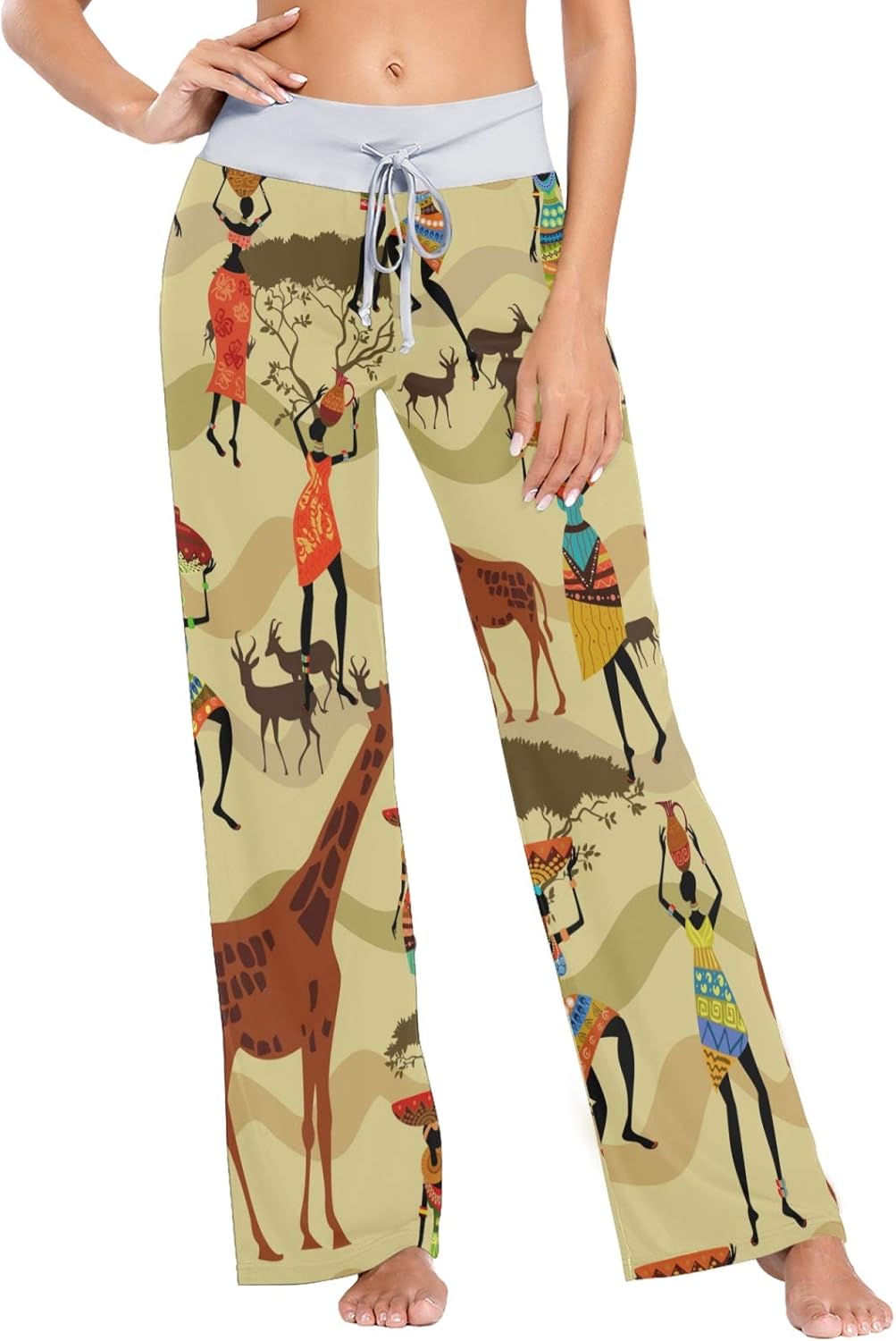 susiyo Beautiful African Women Women Pajama Lounge Pants Comfy ...