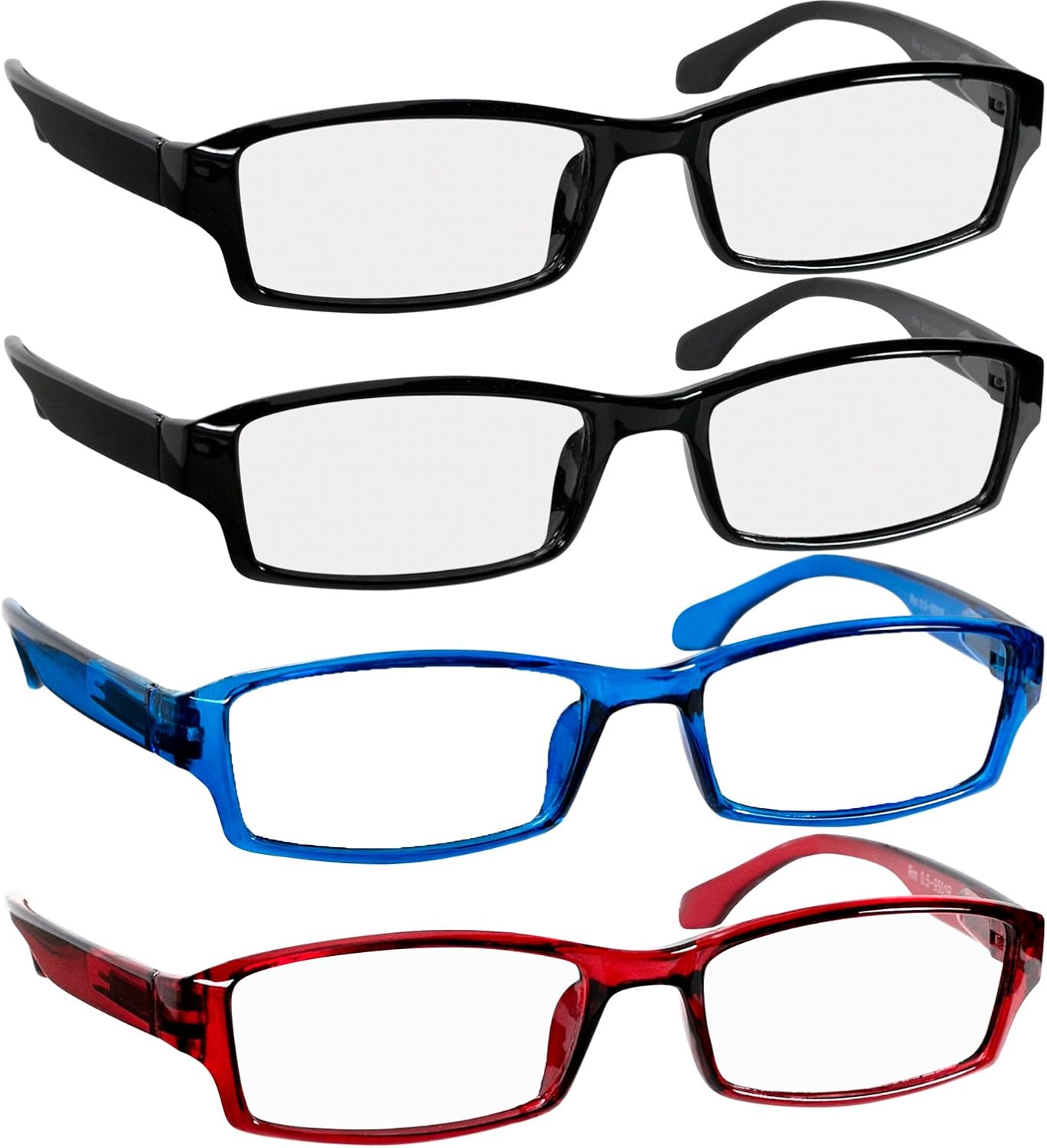 Amazon Reading Glasses 9501HP 4 2BKRDBL 1 25 Health