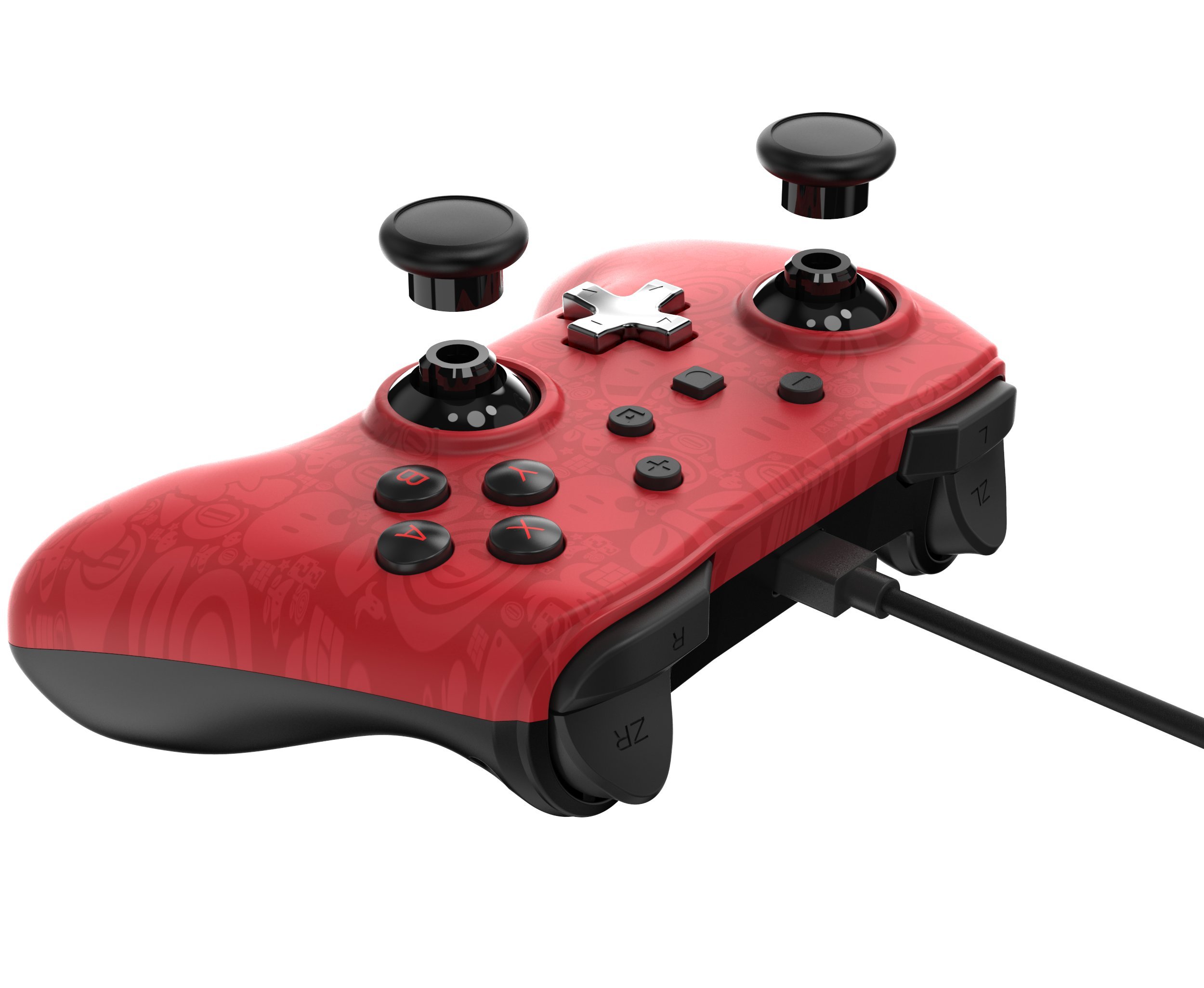 PowerA Wired Controller Plus - Super Mario - Nintendo Switch, Red on ...