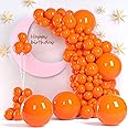 Amazon.com: Orange Balloons, 140pcs Orange Balloons 18 12 10 5 Inch ...