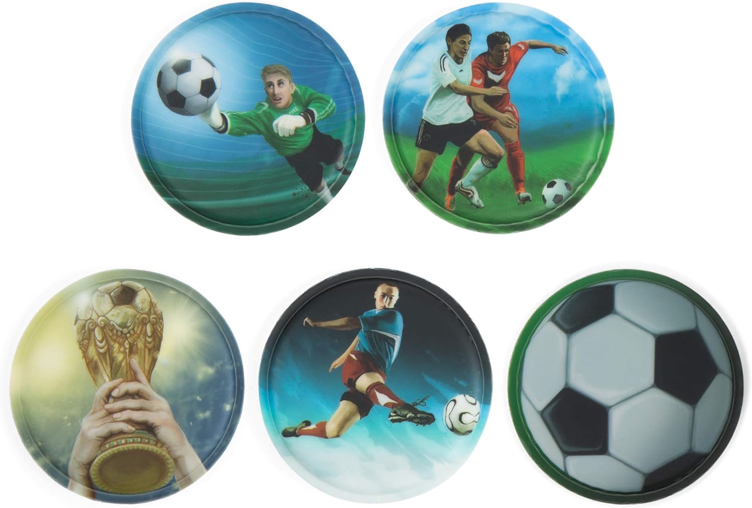 ergobag Klettie – Set of 5 Velcro Football – BigaMart