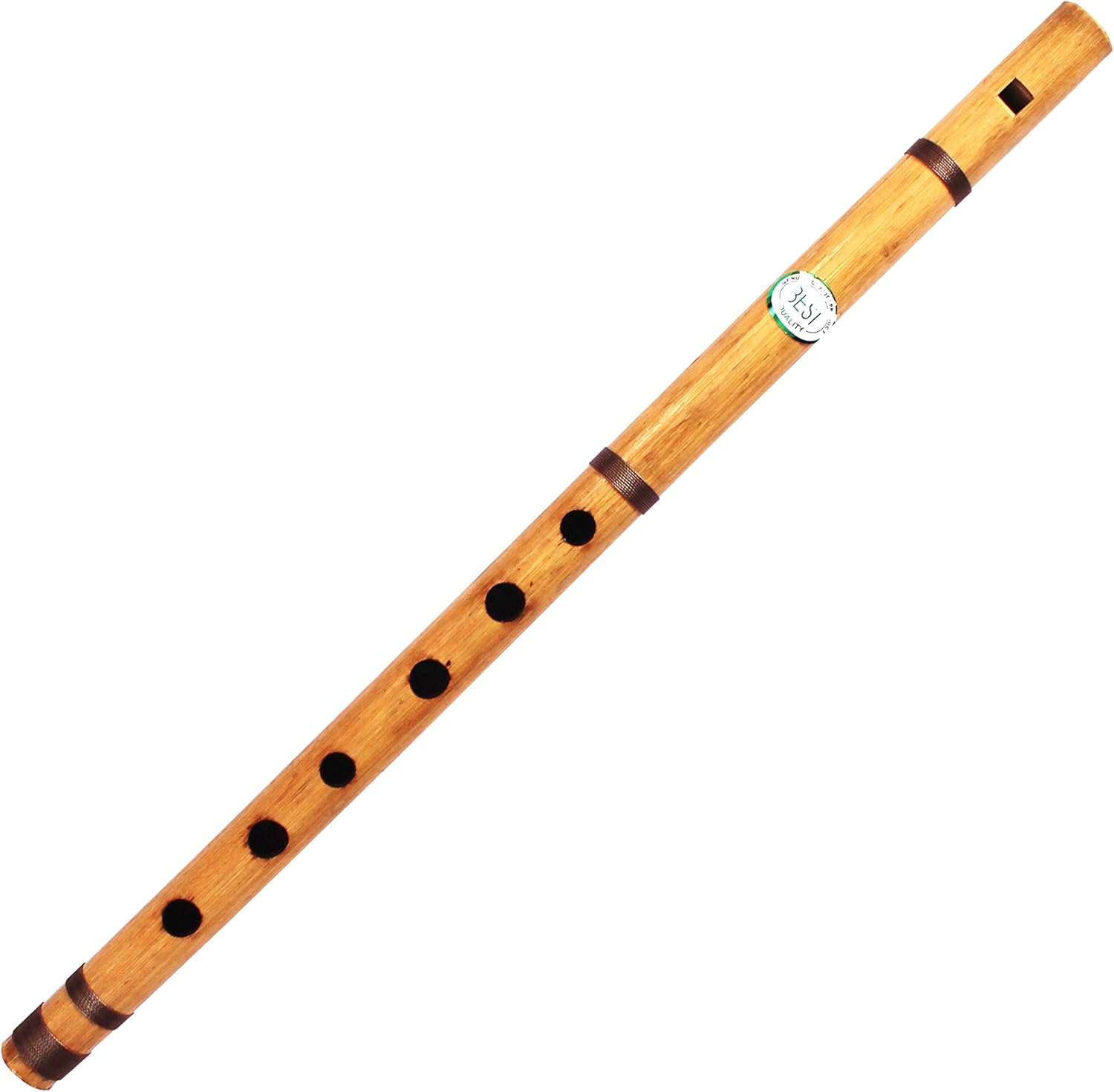 Amazon.com: G-Key Bamboo Flutes Indian Bansuri Fipple Type - Musical ...