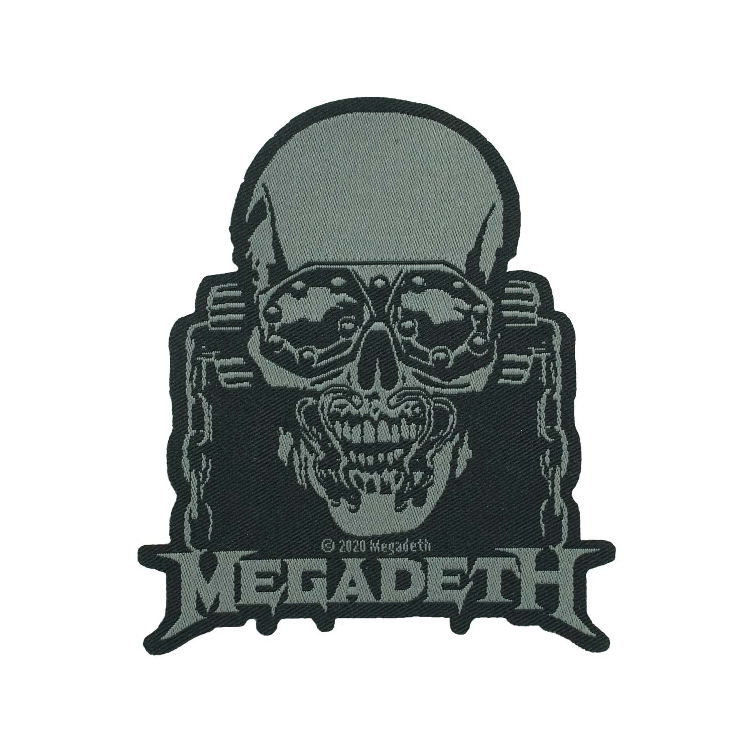 Mua Megadeth Vic Rattlehead Die Cut Patch Album Art Band Woven Sew On ...