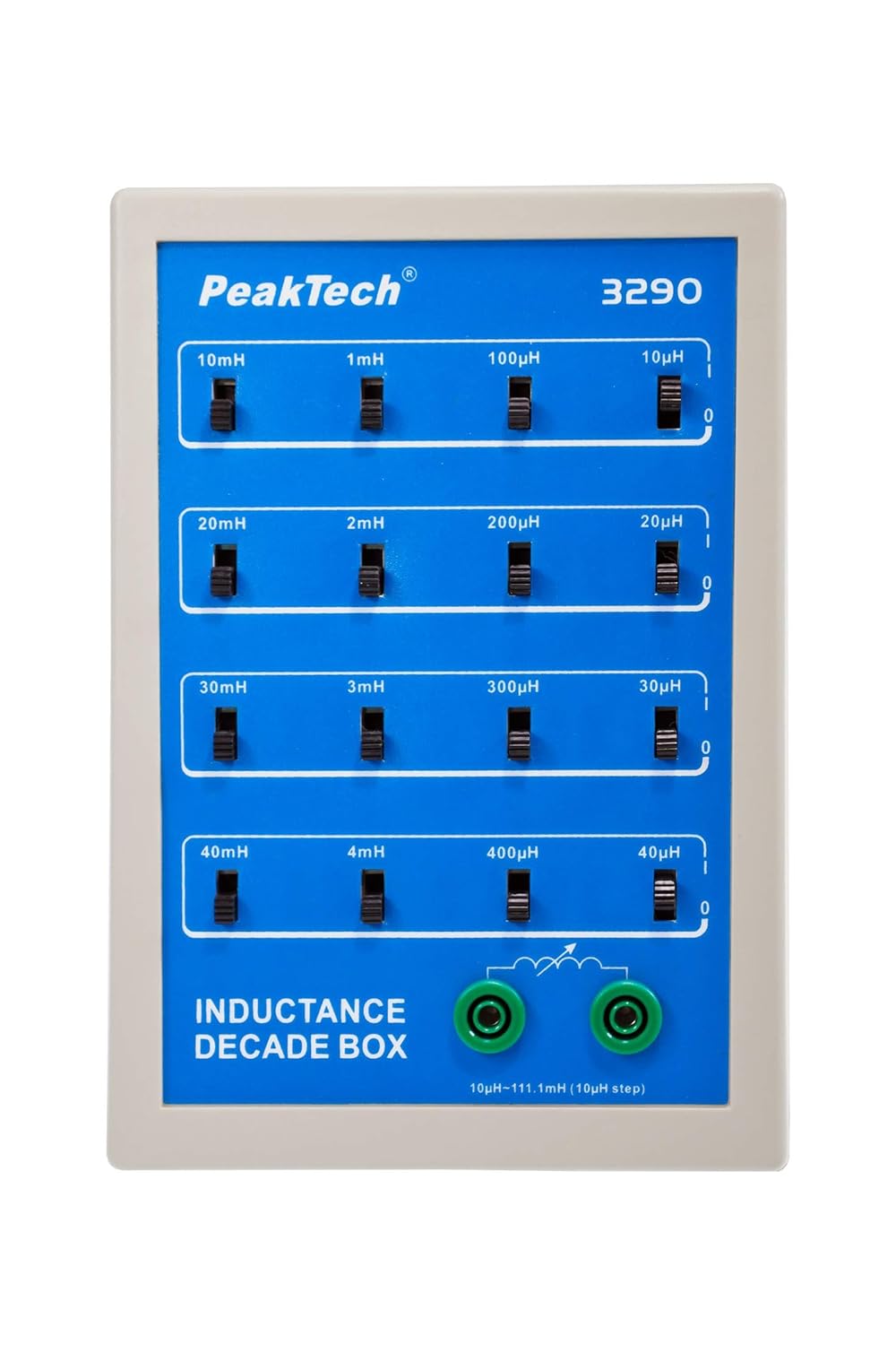 PeakTech High Precision Inductance Decade Box with slide switch – BigaMart