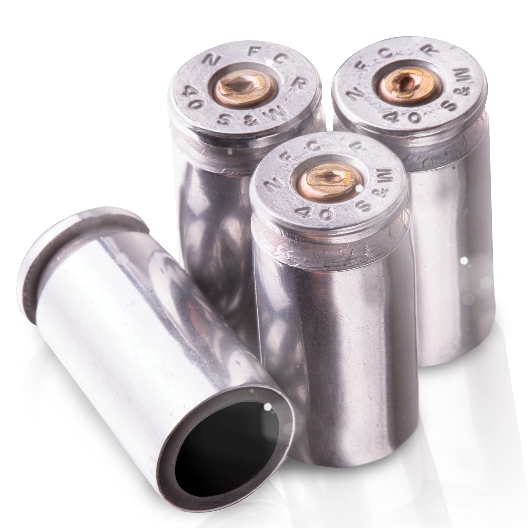 Lucky Shot - 40 Cal Bullet Shaped Casing Tire Valve Stem Caps | Tire ...