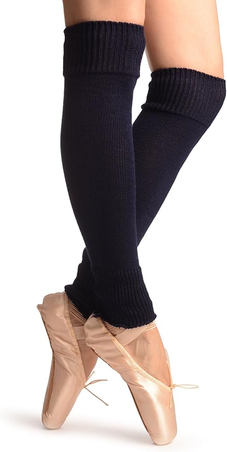 Amazon.com: Oxford Blue Plain Dance/Ballet Leg Warmers - Leg Warmers ...
