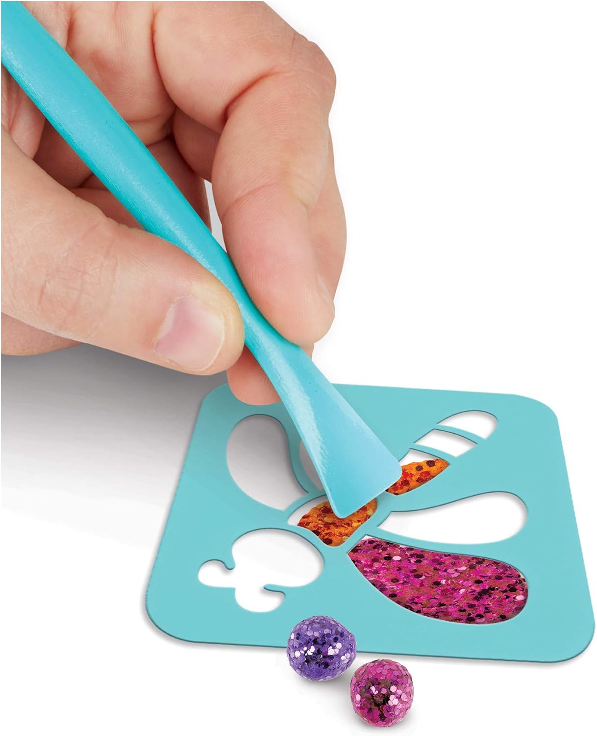 CRAYOLA Glitter Dots Sticker Stencils – Custom Glitter Stickers – BigaMart