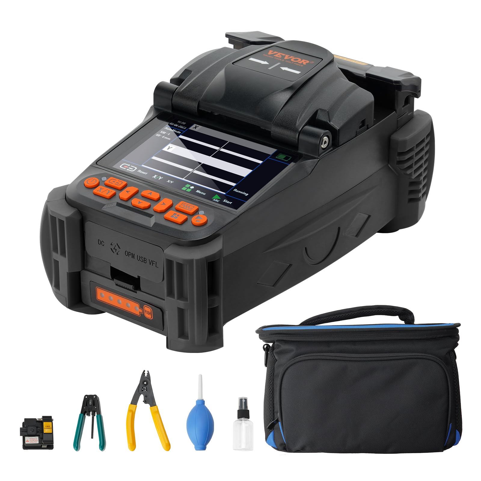 Mua Fiber Fusion Splicer 6 Motors, Core Alignment Fiber Optic Fusion ...