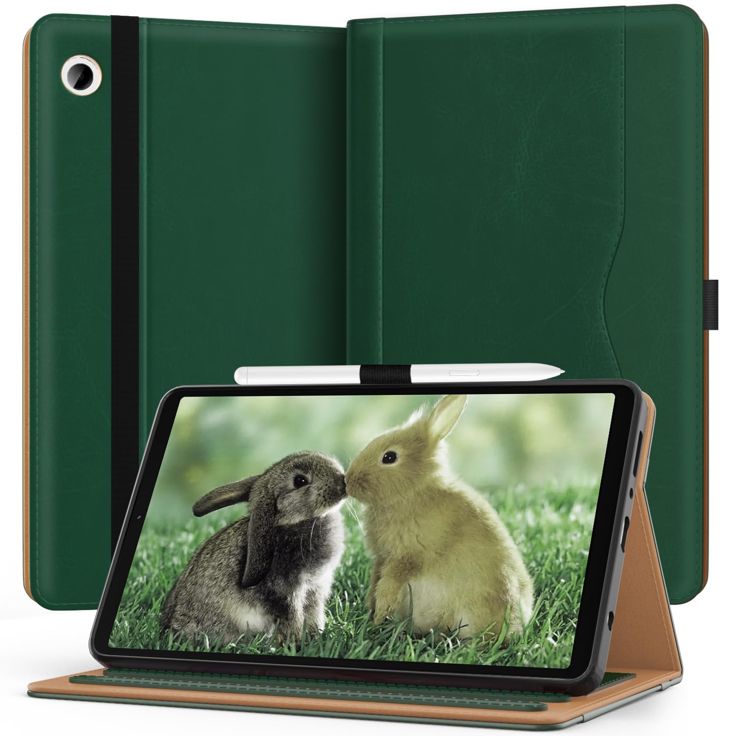 OKP Case for Samsung Galaxy Tab A9 8.7 inch 2023(SM-X110/X115/X117), PU ...