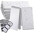 Amazon.com : Geyoga 6 Pcs Reporters Notebook Small Top Spiral Notebooks Waterproof Top Bound ...